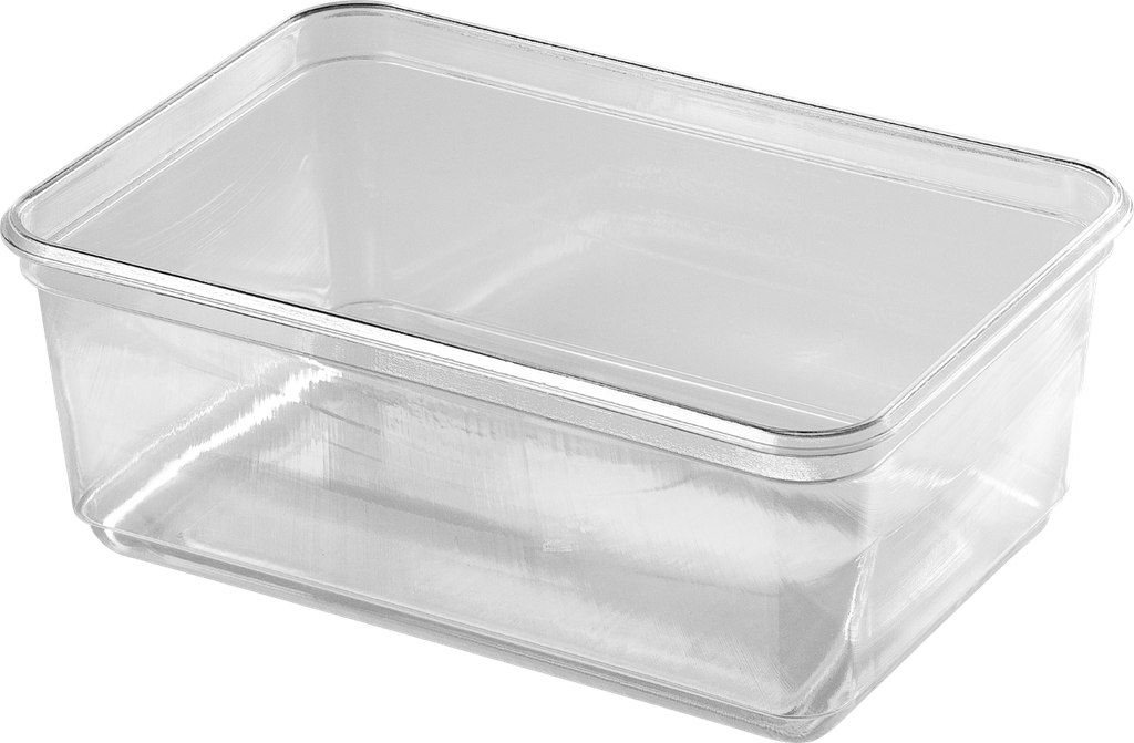 Takeaway container 1.2 liters crystal | Serup